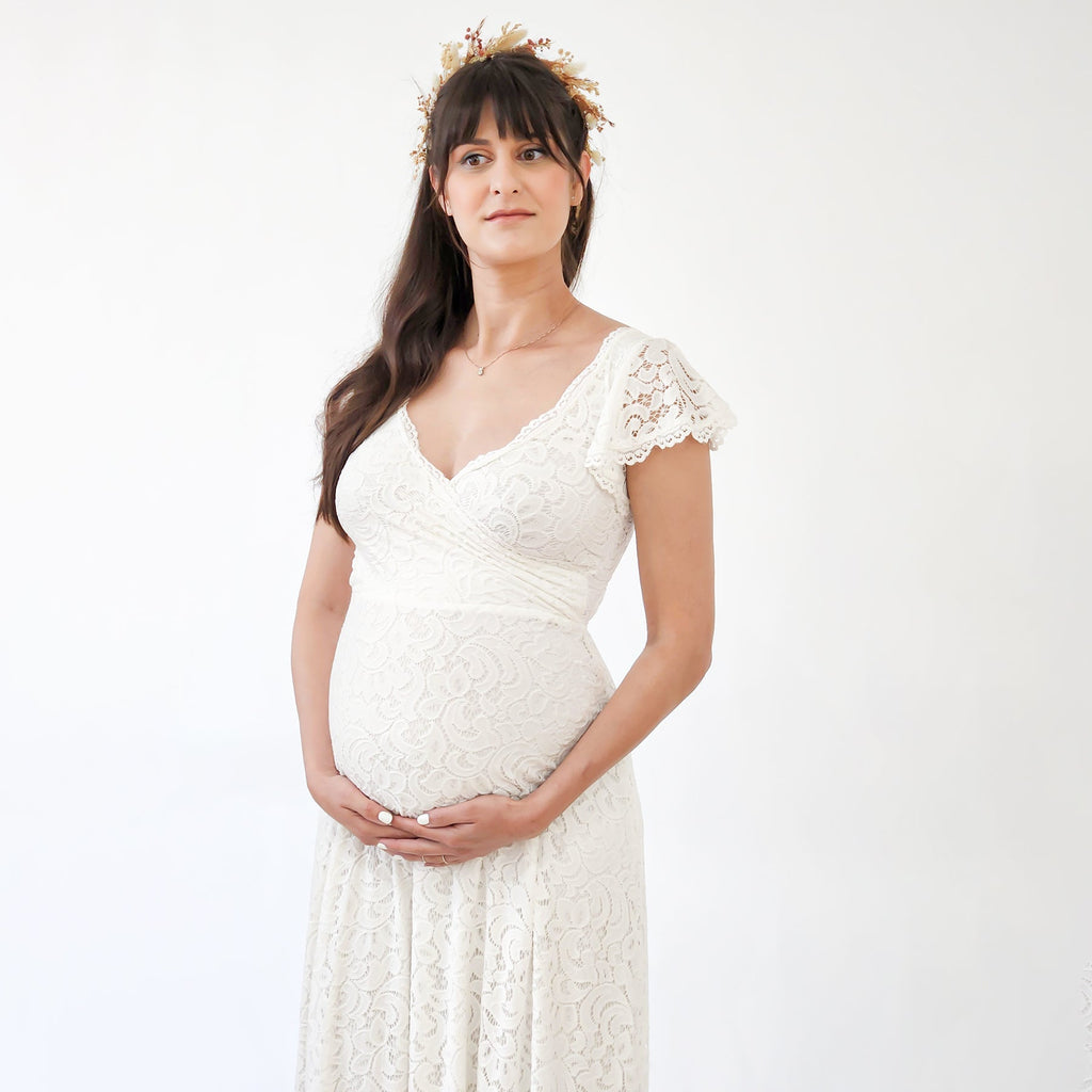 Maternity Lace Dress #7020