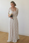 Bestseller Square Neckline Wedding Dress #1259